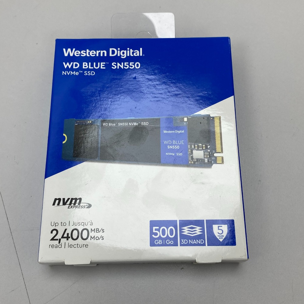 New Western Digital Western Digital Blue SN550 NVMe 500GB SSD NEW ...